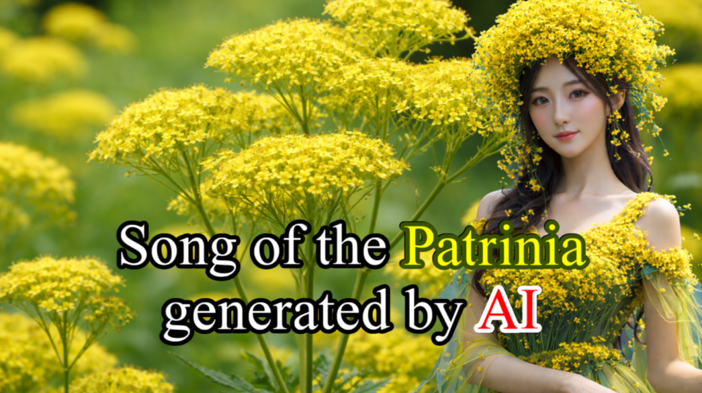 Song of the Patrinia generated by AI | 哲学者：ゆとりの自由帳
